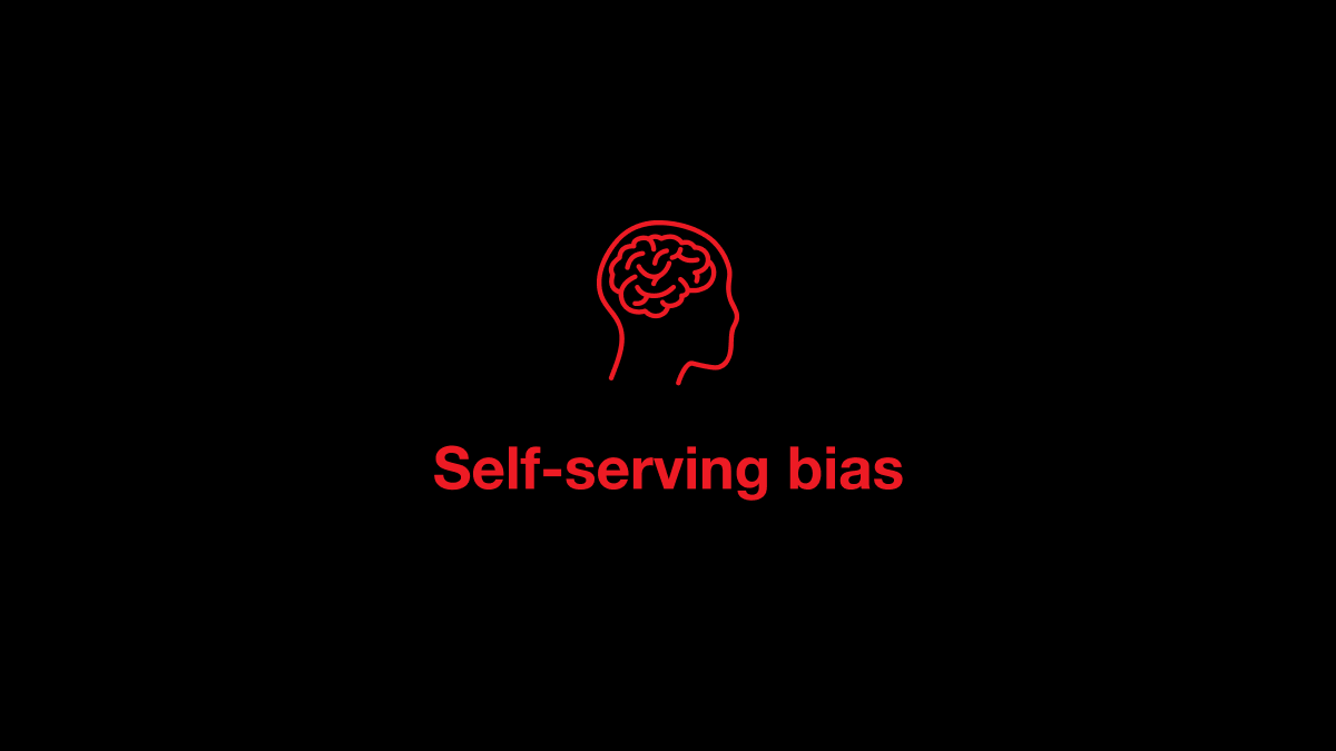 Self-serving bias