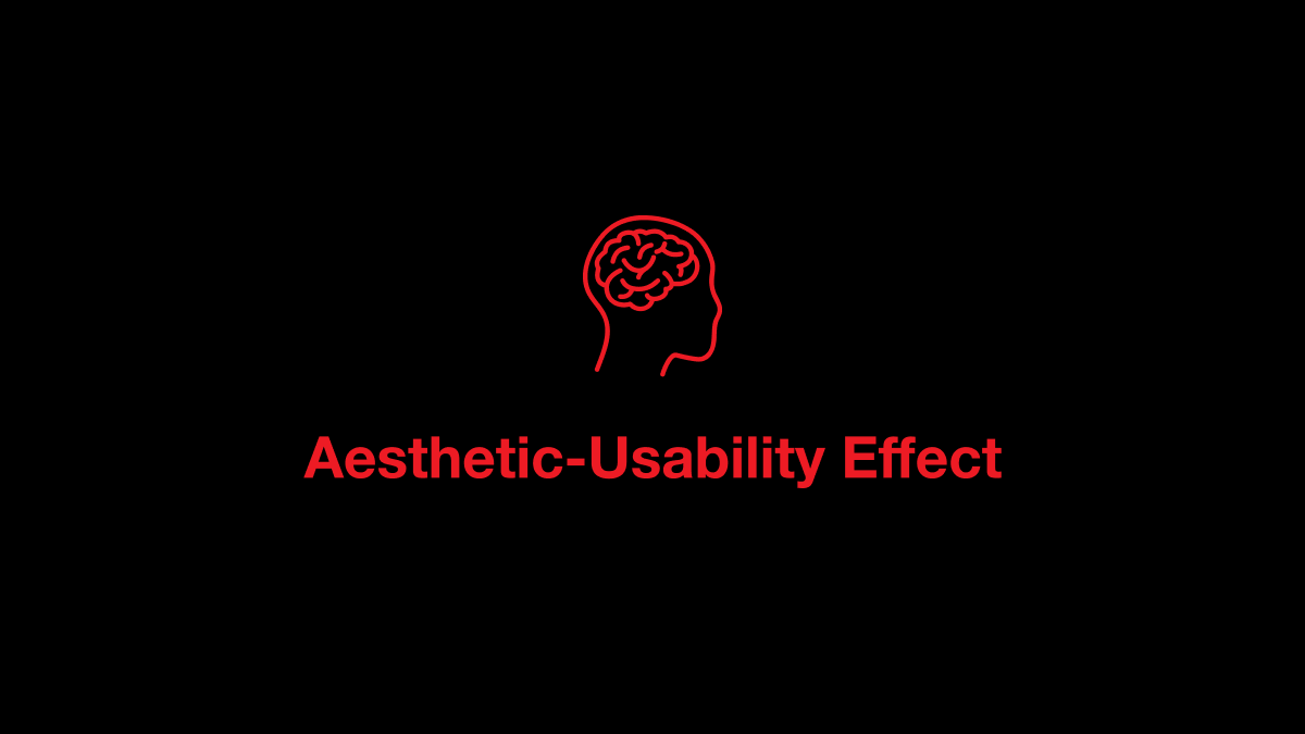 Aesthetic-Usability Effect