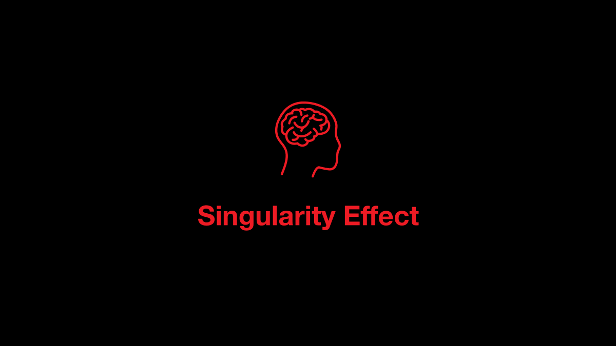Singularity Effect