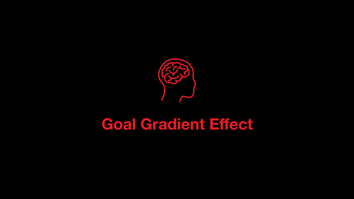 Goal Gradient Effect