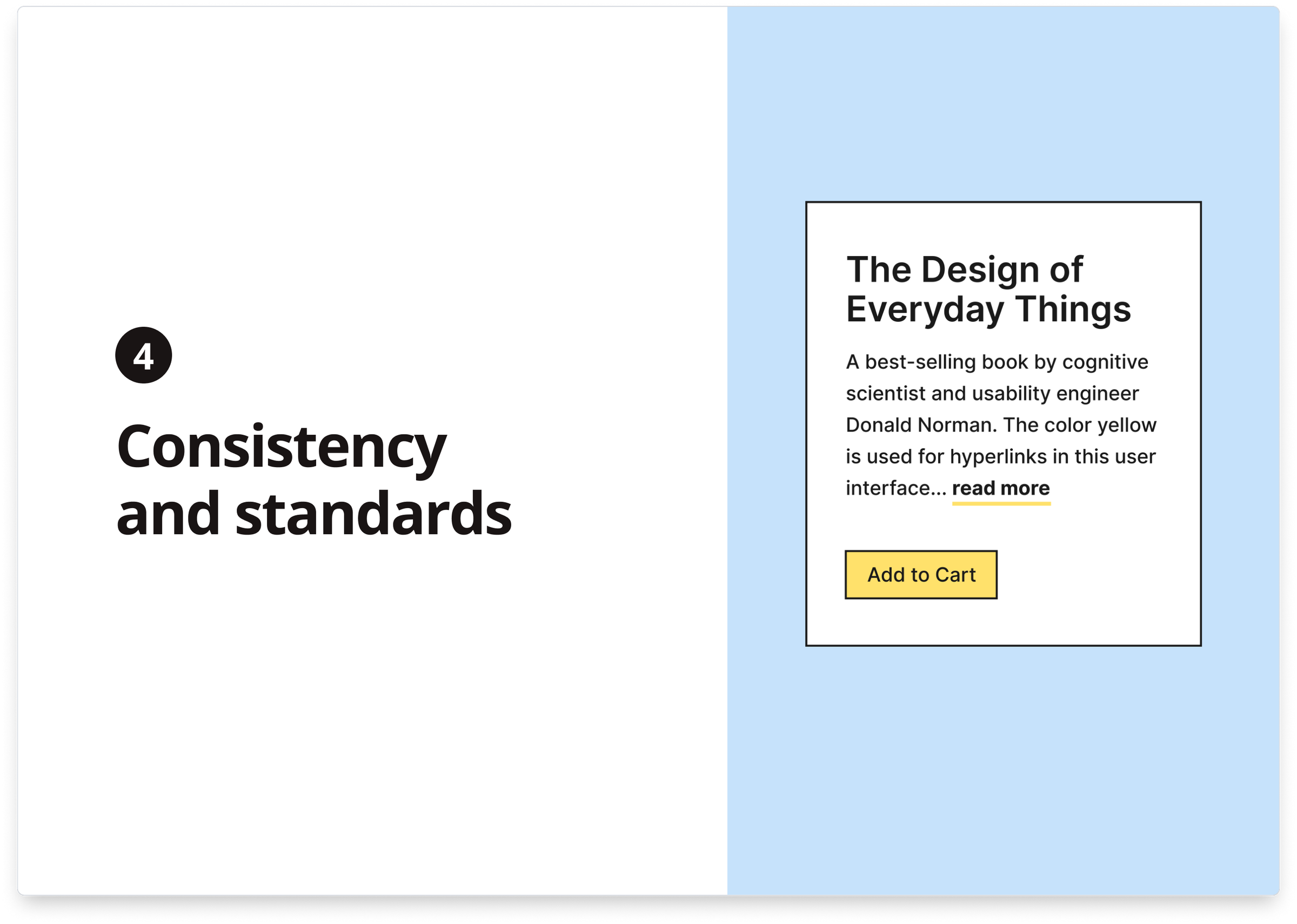 Usability heuristics for user interface design